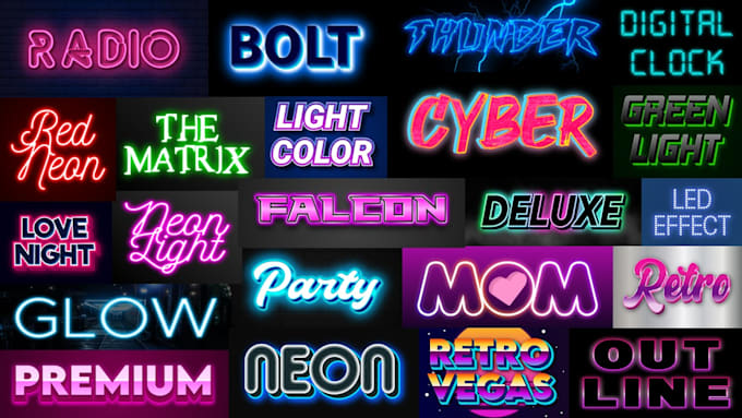 Create custom all types of 2d and 3d fonts by Adiii666 | Fiverr