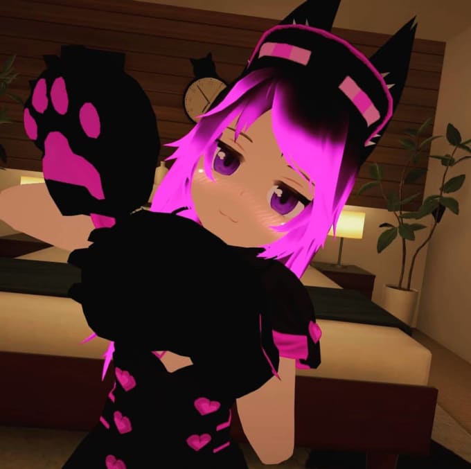 Create Custom 3d Furry Vrchat Avatar Vtuber Nsfw Model Vseeface