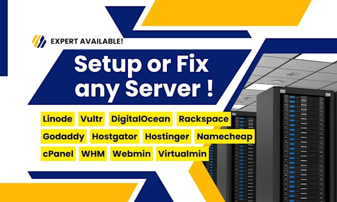 Fix or setup linux server, vps, cpanel, whm, smtp, mail, dns, php, wordpress by Prashantp21 | Fiverr