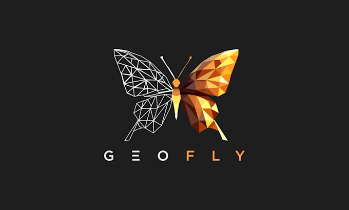 Create a 3d modern polygonal, geometric, or line art logo by Sufyanson ...