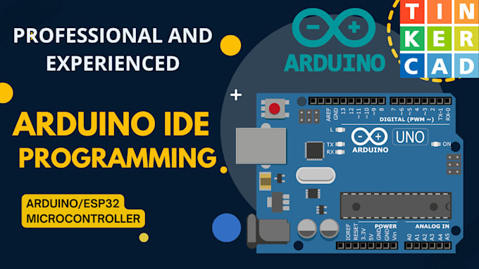 Your Arduino Code And Circuit Simulation With Tinkercad By Ranashahzaibk Fiverr