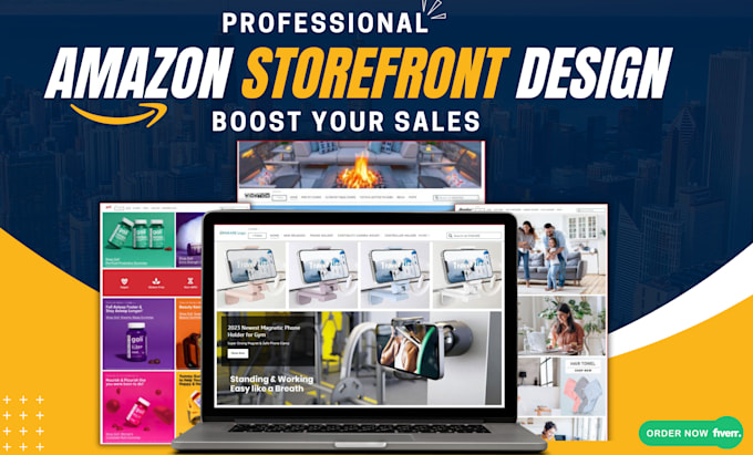 Create professional amazon storefront design or brand store by Amir ...