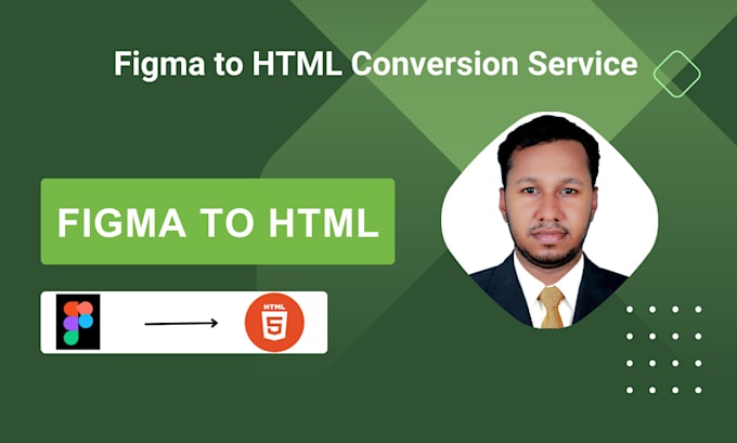Do figma to html conversion by Shakersarwar | Fiverr