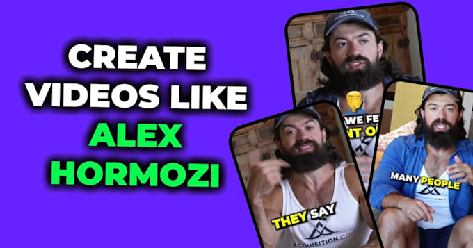 Create youtube shorts, insta reels and tiktok with captions alex ...