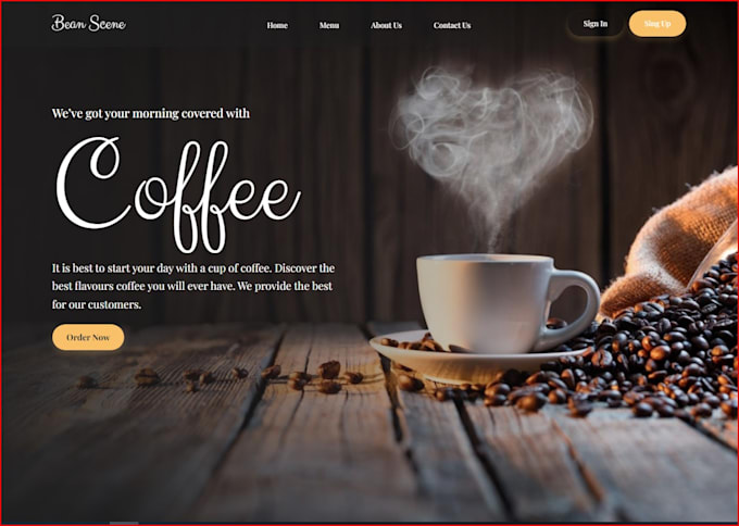 Create your a reliable website using html, css and javascript by Bohdan1982 | Fiverr