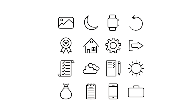 Design custom vector icons by Adeelr0055 | Fiverr