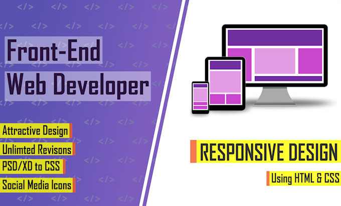 Develop responsive front end website using html and css by Zeeshanx01 ... Develop responsive front end website using html and css by Zeeshanx01 ...