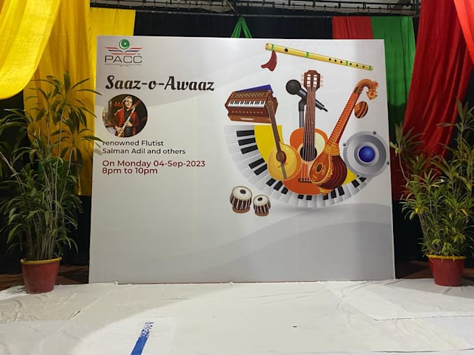 Design your backdrop professionally by Twinzkatarka | Fiverr