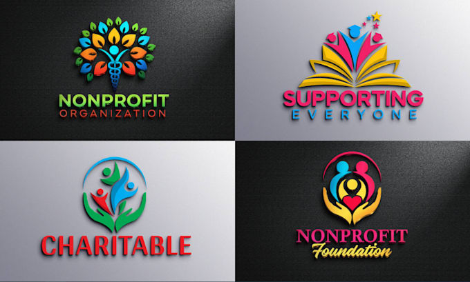 Do 3d nonprofit, welfare, community, charity and foundation logo design ...