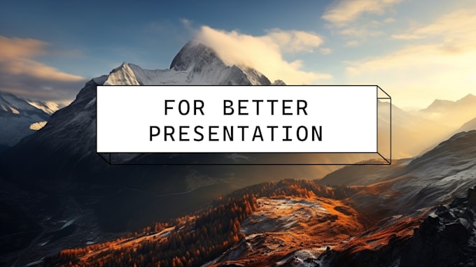 Design a powerpoint slide by Durantzhou | Fiverr