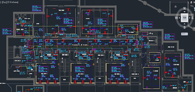 Design hvac 2d drawing for you by Babararshad152 | Fiverr