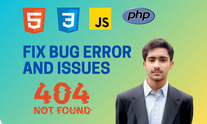 Fix any html css javascript and pup bug, error or issues by Mansoor ... Fix any html css javascript and pup bug, error or issues by Mansoor ...