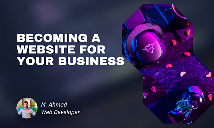 Do create modern and responsive custom website by Mahmad170 | Fiverr