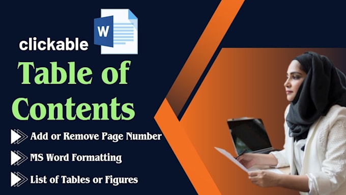 Create Clickable Table Of Contents And Format Ms Word File By Farinaeem Fiverr