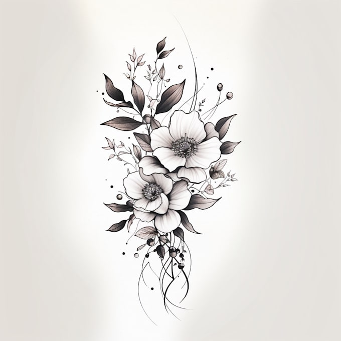 Create a minimalist fine line tattoo design by Beacon34232 | Fiverr