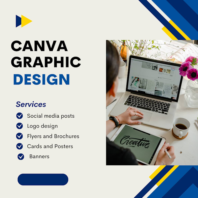 Be your canva graphic designer with amazing templates by Umama_naseer ...