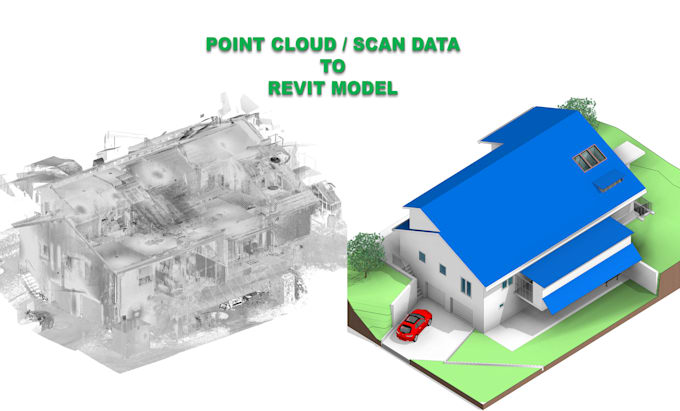 Point cloud scan data to revit model by Mirjariyadh | Fiverr