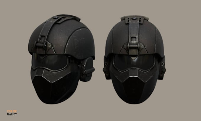 Design custom 3d helmet cosplay print wearable protective by ...