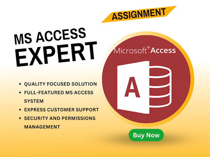 Create database application in ms access for your business by Kaleem_khokhar | Fiverr
