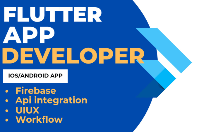Develop flutter app,flutterflow app android and ios flutter mobile app ...