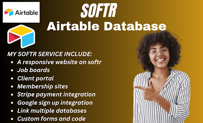 Setup Airtable Softr Website Client Portal Database Design By Ehinmekaa Fiverr