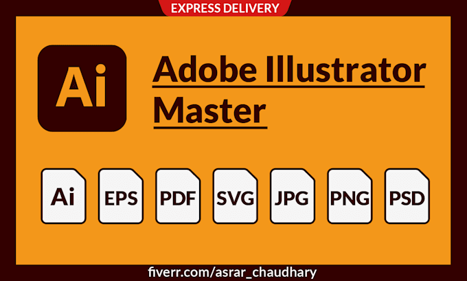 Convert your logo or graphic to vector in adobe illustrator by Asrar ...