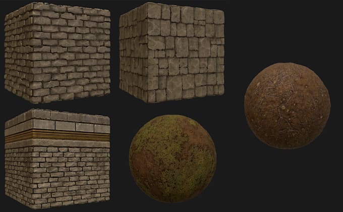 Create a seamless texture with pbr maps by Aterwind | Fiverr