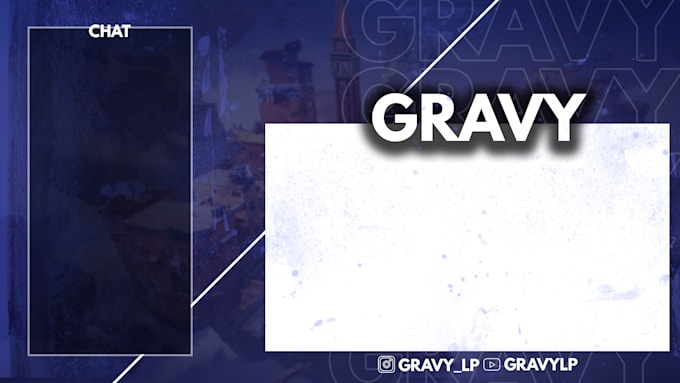 Create minimalist stream overlays for you by Gravylp | Fiverr