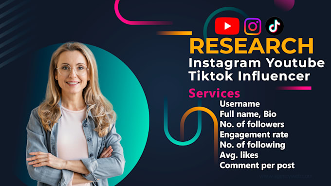 Find Instagram Youtube Tiktok Influencer Influencer Marketing By