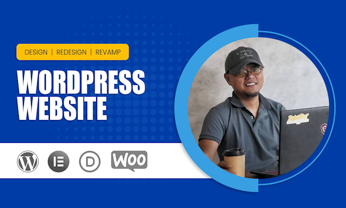Design, redesign, revamp wordpress website with elementor pro by Jigz_magaso | Fiverr