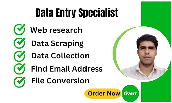 Do perfect web research, data entry, and copy paste, jobs by ...