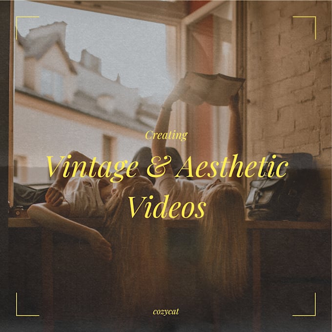 Edit your video into vintage style and aesthetic vibe by Vall_stuff ...