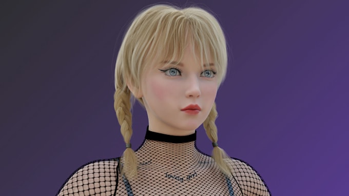 3d metahuman, 3d game character design, 3d realistic avatar, npc model ...