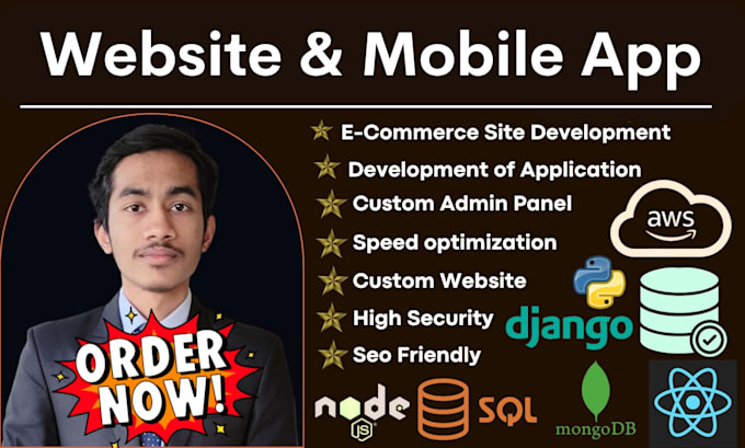 Expert Full Stack Developer React Mern Nextjs Django Tailwind Vue Ci Cd Devops By Avronill