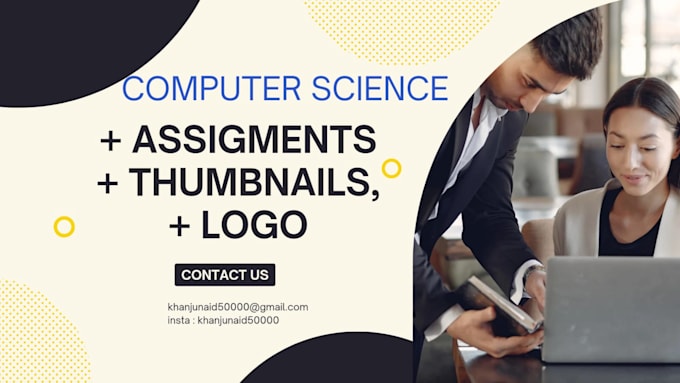 Provide assignments , thumbnails , logo design by Gurrucs412 | Fiverr