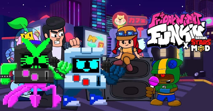 Create all kind of animation for your fnf mod, fnf character design by ...