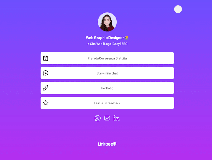 Setup and customize linktree or taplink page by Chiaraiannetta | Fiverr