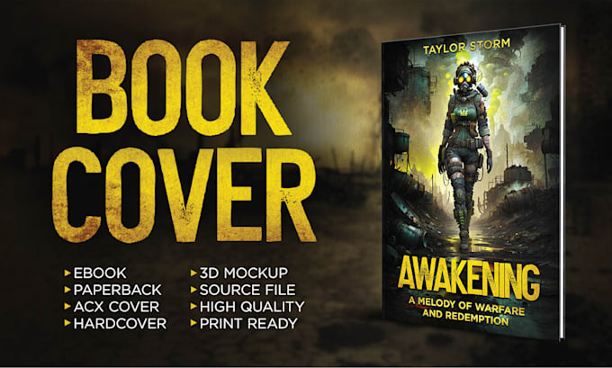 Design fantasy and sci fi book cover or ebook cover by Creative_maxx | Fiverr