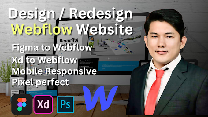 Design or redesign webflow website by Mark_daquis | Fiverr