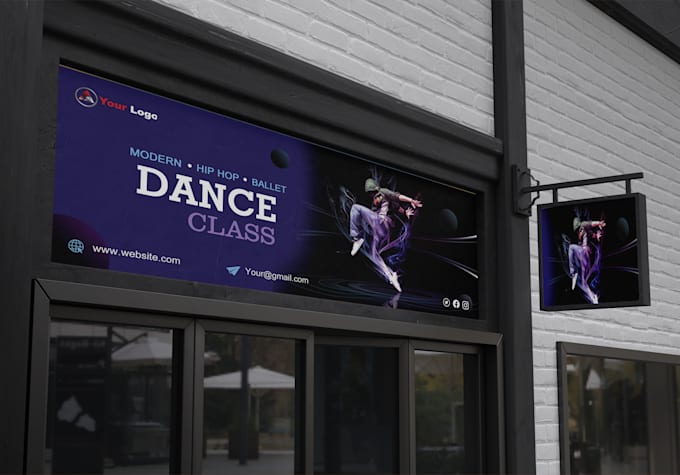 Design window graphics, shop front signs, decal storefronts, signage ...