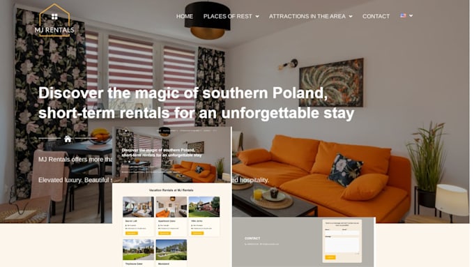 Short term rental, vacation rental website, direct booking website like ...