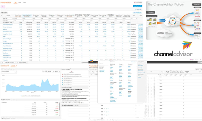 Be your professional virtual assistant for rithum channeladvisor by ...