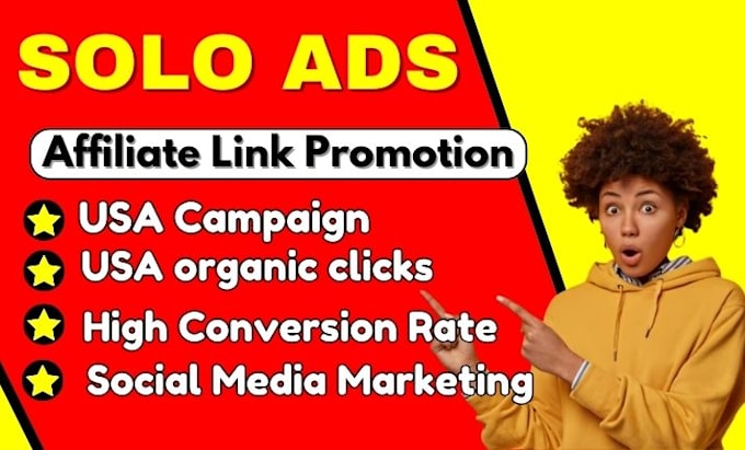 Do affiliate link promotion usa solo ads campaign mlm lead generation ...