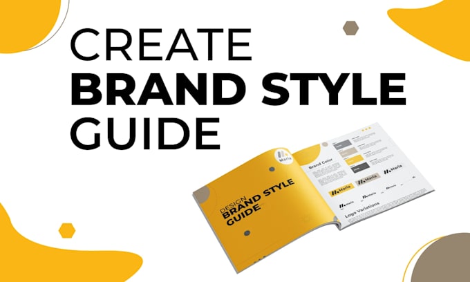 Design brand style guide, brand book, branding kit or corporate ...