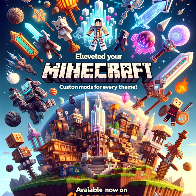 Create custom minecraft forge mods for you by Voicespin | Fiverr