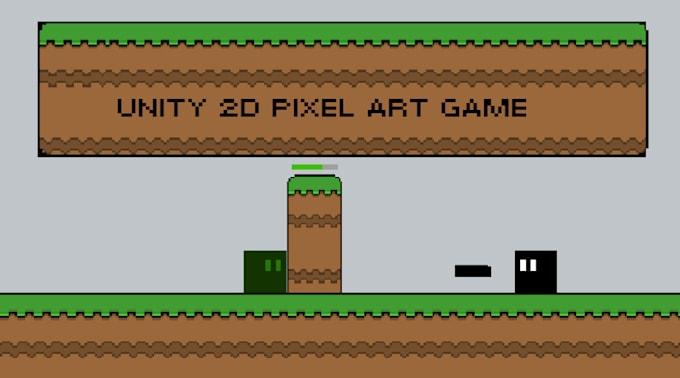 Make your own unity pixel art game by Ricaciu | Fiverr