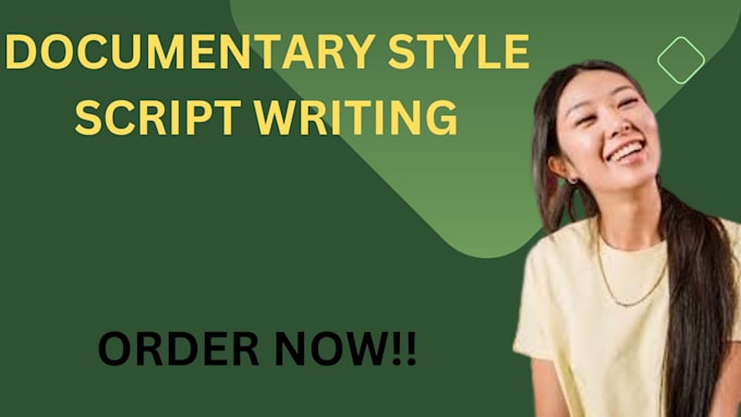 Write documentary style scripts for youtube or podcasts by ...