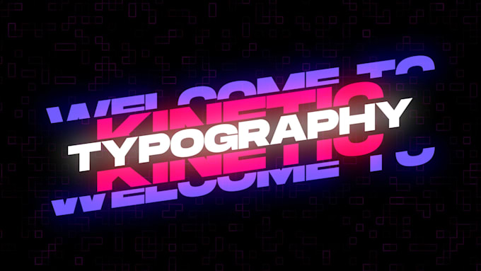 Create a kinetic typography by Mikhail_prodan | Fiverr