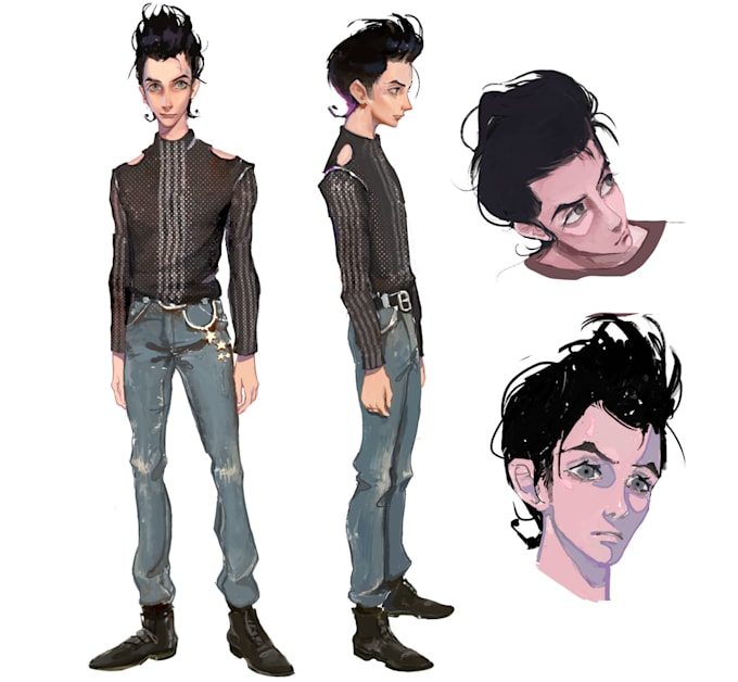 Character design and backgrounds by Circurse | Fiverr