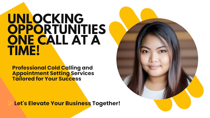 Be your appointment setter and cold caller to generate leads by ...